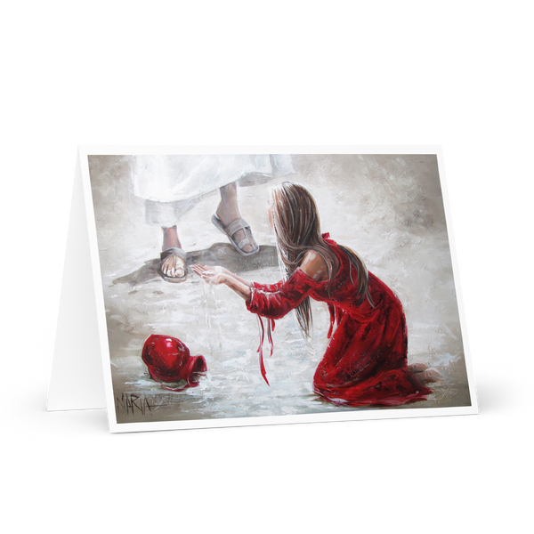 The Alabaster Flask III | Greeting Card - House of Maria