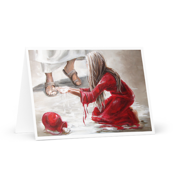 The Alabaster Flask II | Greeting Card - House of Maria