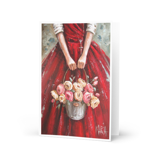Love Greeting Card House Of Maria